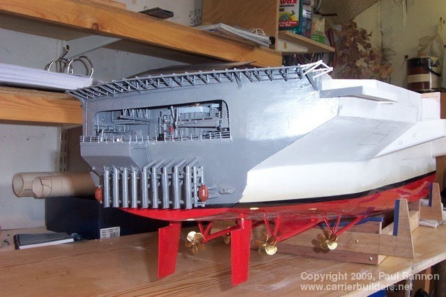 Scratchbuilt 1:144 Scale CVN-75: Part 4: Painting and Detailing