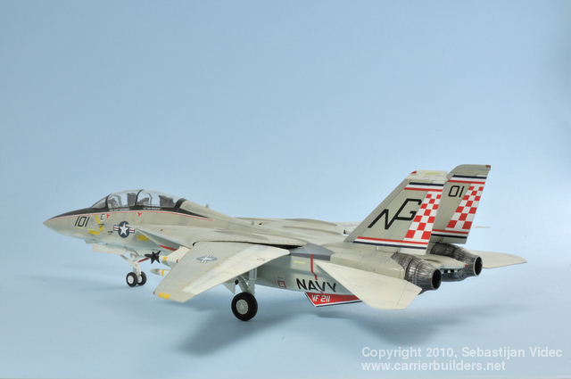 F-14A Tomcat VF-211 Fighting Checkmates